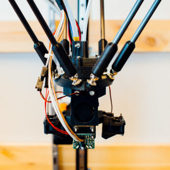 Large Custom Kossel Delta 3D Printer